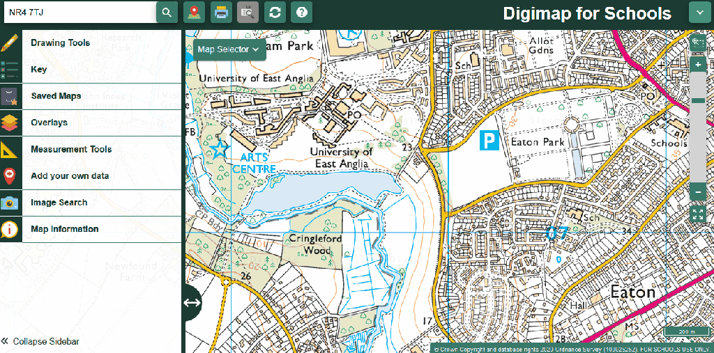 Mapping a walk (with Digimap For Schools) – Geogramblings
